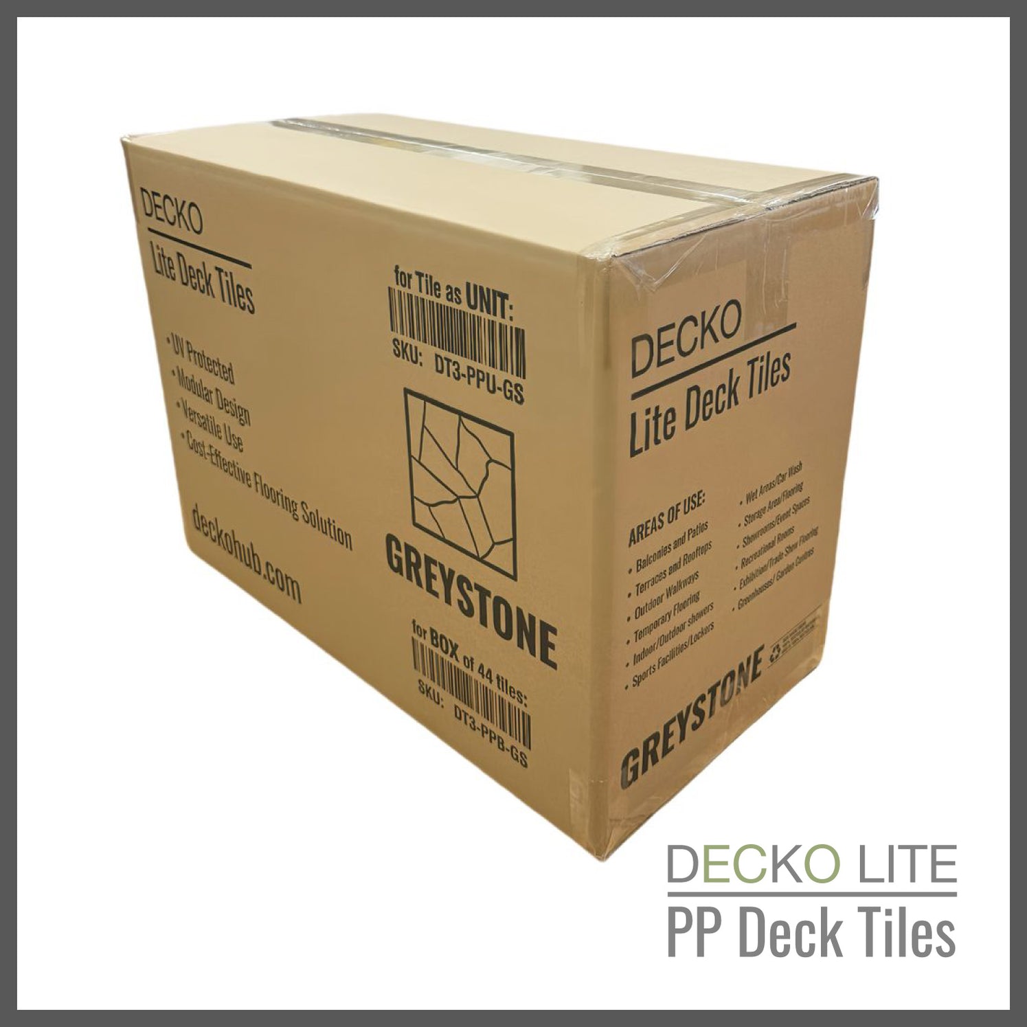 Composite Decking Tiles — DECKO USA - Secler USA LLC