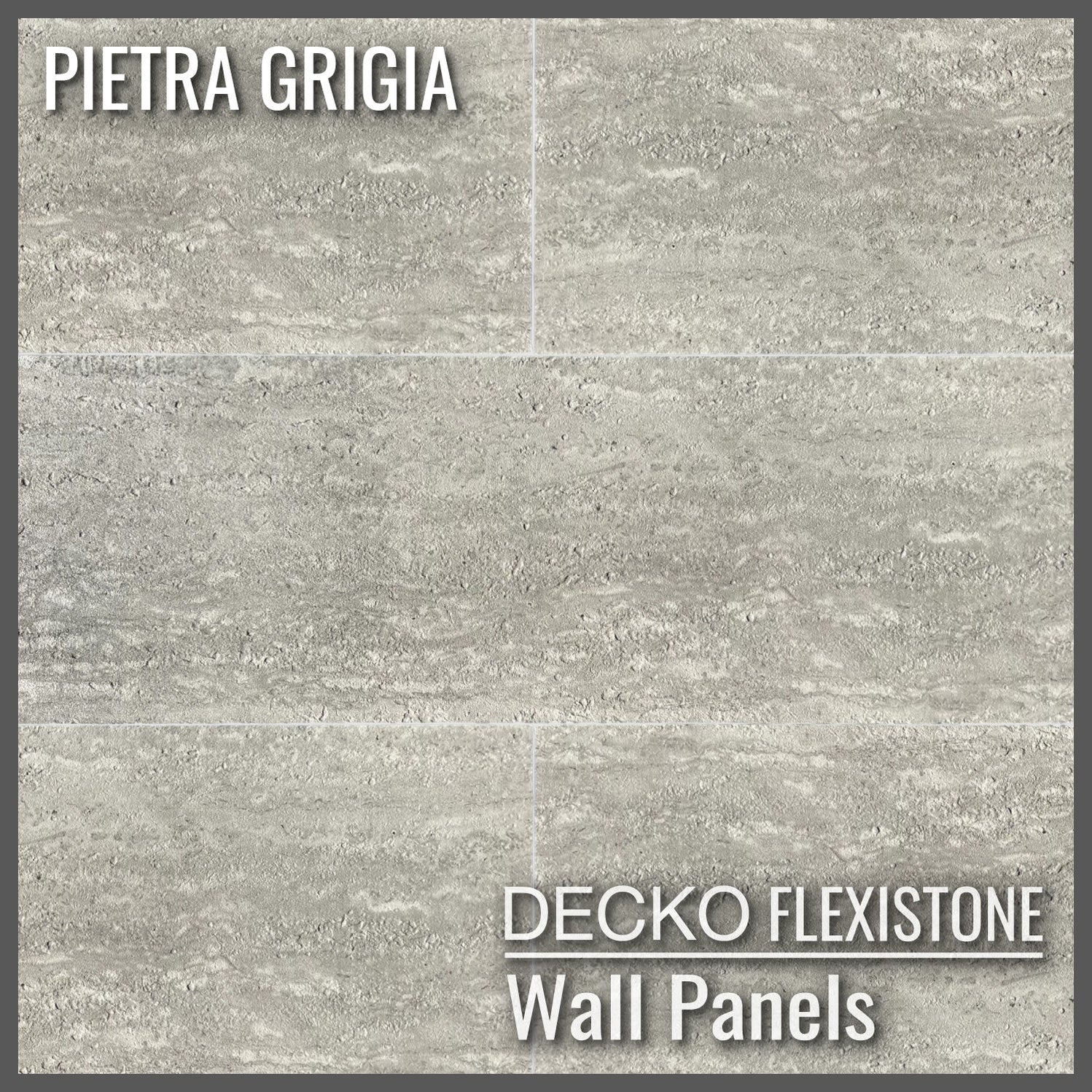 DECKO FLEXISTONE wall panel SAMPLE - PIETRA GRIGIA - Free Shipping ...