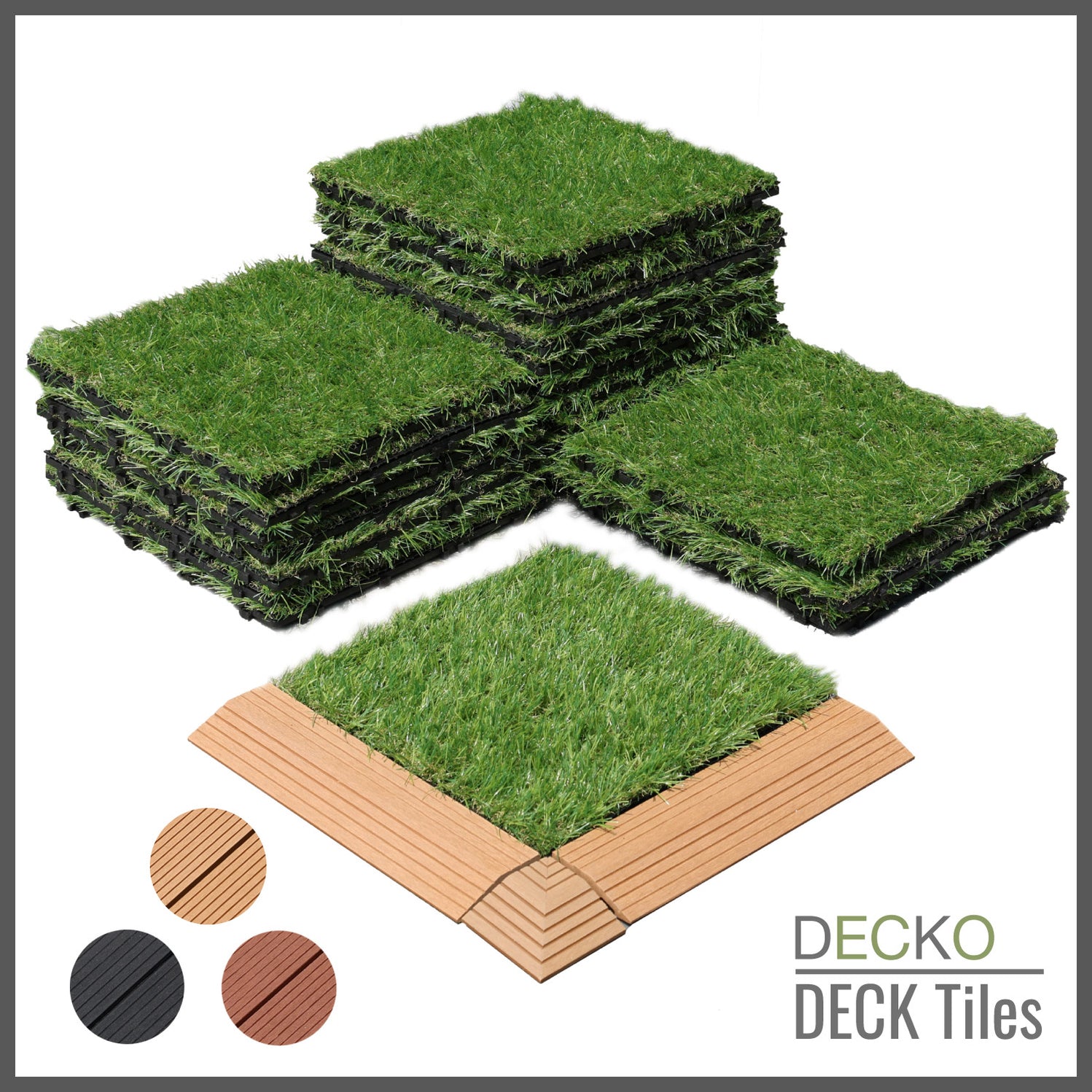 DECKO Premium Tiles - choose the color - (One Piece) — DECKO USA ...