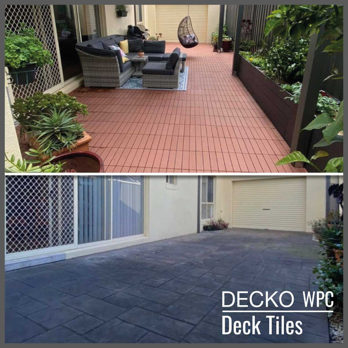 DECKO Premium Tiles - BROWN (One Piece) — DECKO USA - Secler USA LLC