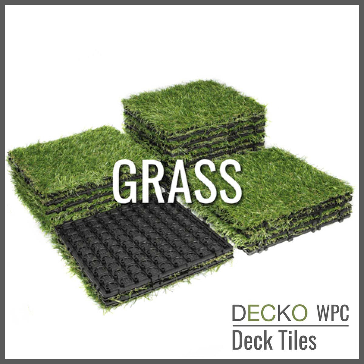 DECKO Premium Tiles - GRASS (One Piece) — DECKO USA - Secler USA LLC