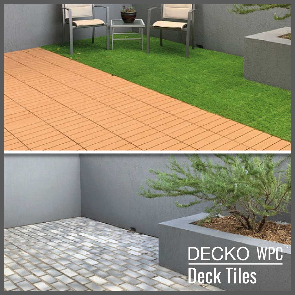 DECKO Premium Tiles - TEAK (One Piece) — DECKO USA - Secler USA LLC