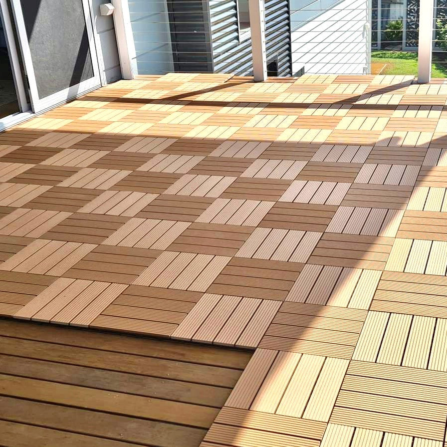 DECKO Premium Tiles - TEAK (One Piece) — DECKO USA - Secler USA LLC