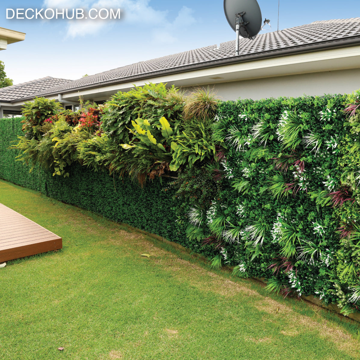 DECKO VERDURE Green Wall - 1 Panel (Choose Style) — DECKO USA - Secler ...