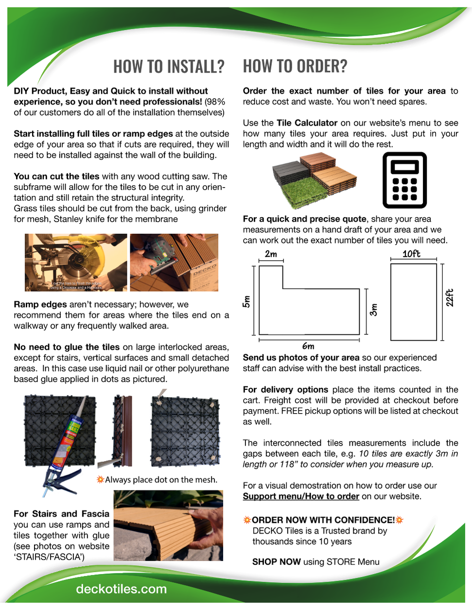 Free DECKO Tiles Color Sample with Free Delivery ($5.9 Handling fee ...